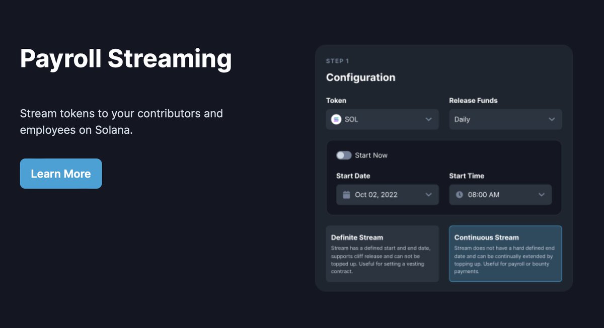 Amulet Protocol on Twitter: "3/x Streamflow has 3 main products for @Solana users: 👛 #Multisig ...