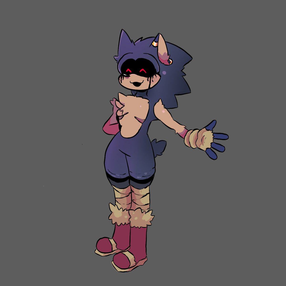 Saderi on Twitter: "Happy curse Curse by: @x_guttedangel #curse_sonic_exe"