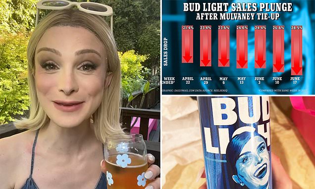 Daily Mail Online on Twitter: "Dylan Mulvaney breaks her silence on Bud Light fiasco https ...