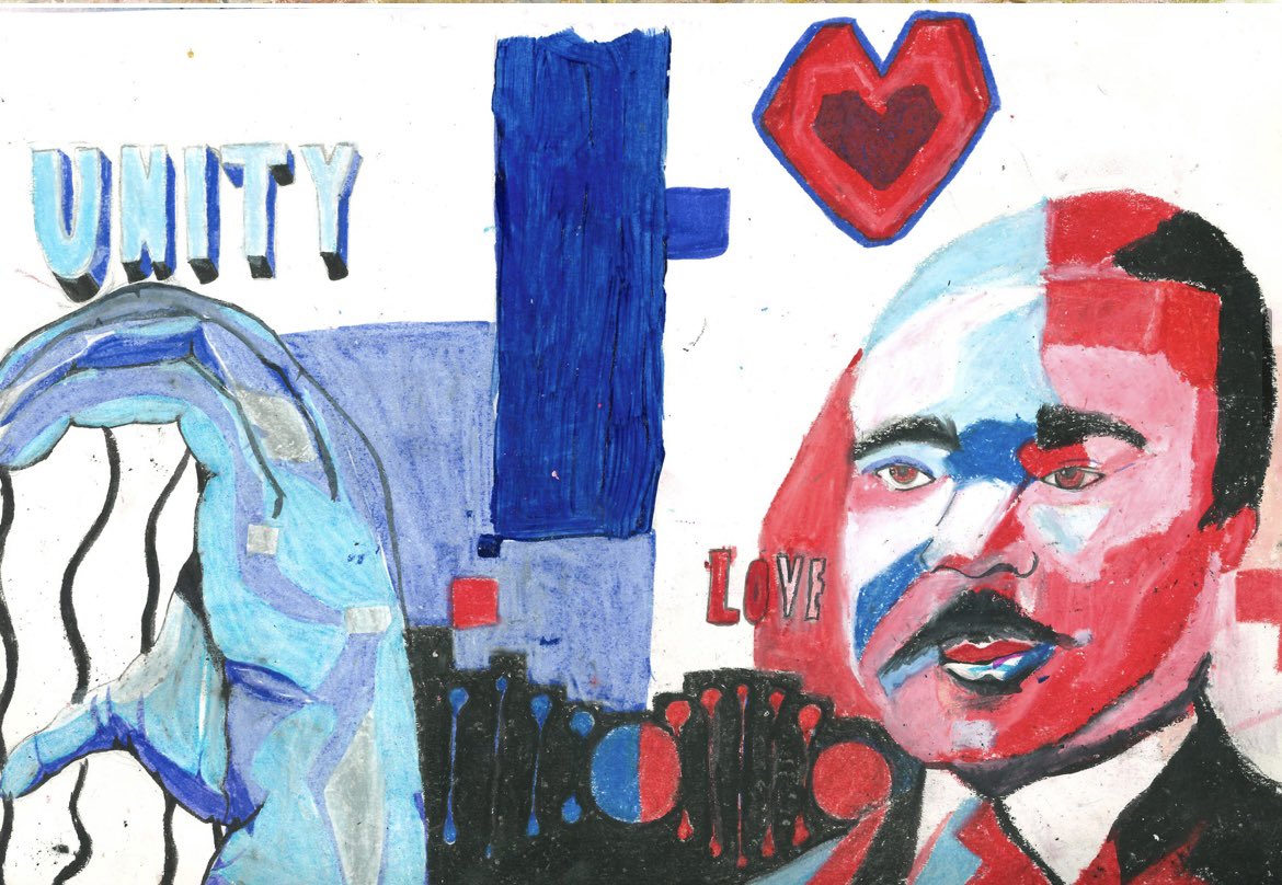 Stanwell_School on Twitter: "Yr8 Murals Project ART Celia and Gerald Pupils have explored how ...