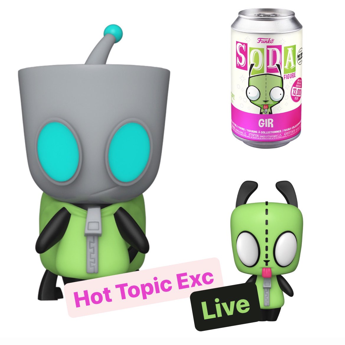 Funko POP News ! on Twitter: "Now live! And in stock too ~ the new Hot Topic exclusive Gir Funko ...