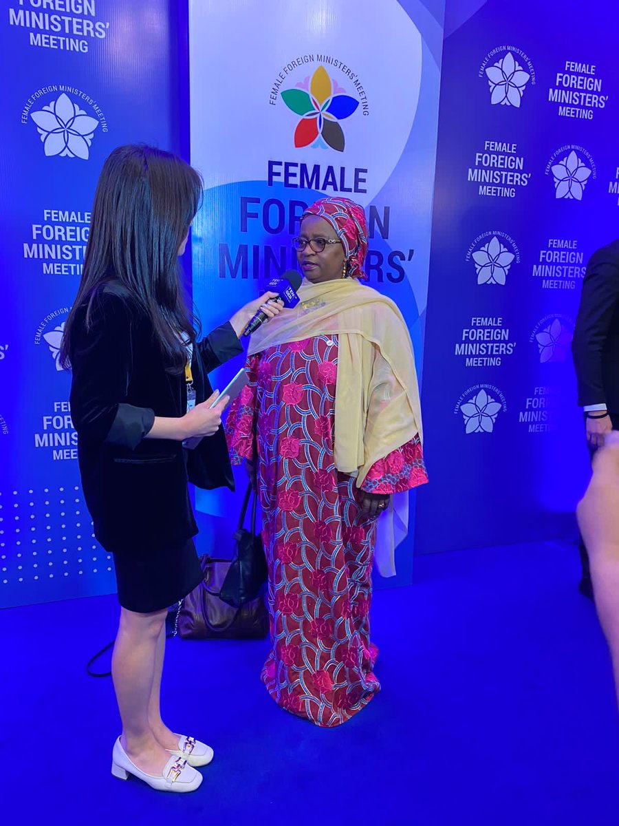 Dr. Asha Mohammed on Twitter: "Honored to attend the meeting of female foreign ministers in ...