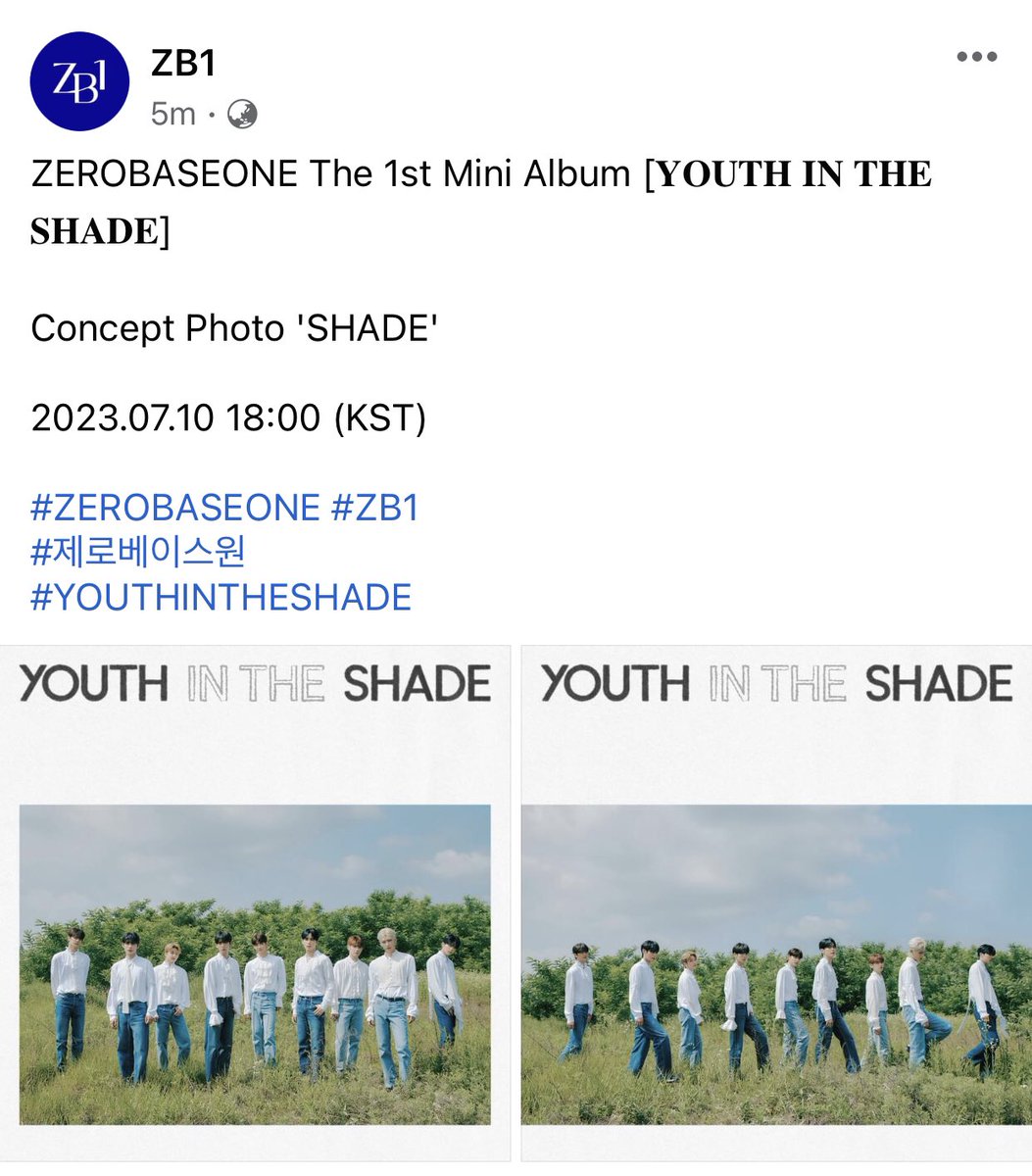 SEOK MATTHEW GLOBAL on Twitter: "[📷] @ZB1_official "Shade" Concept Photo Instagram 🔗: https ...