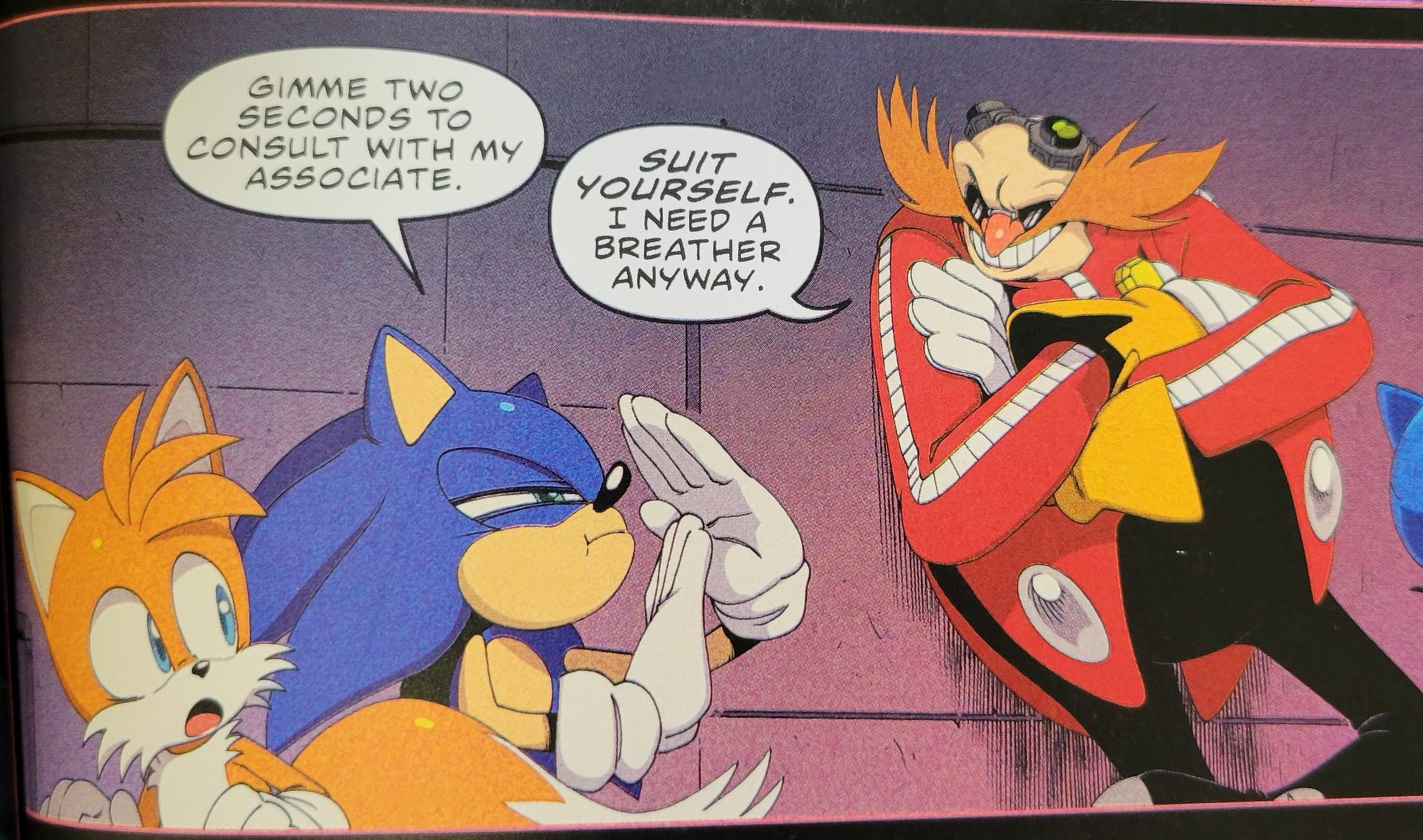 Sonic And Tails Comics Funny