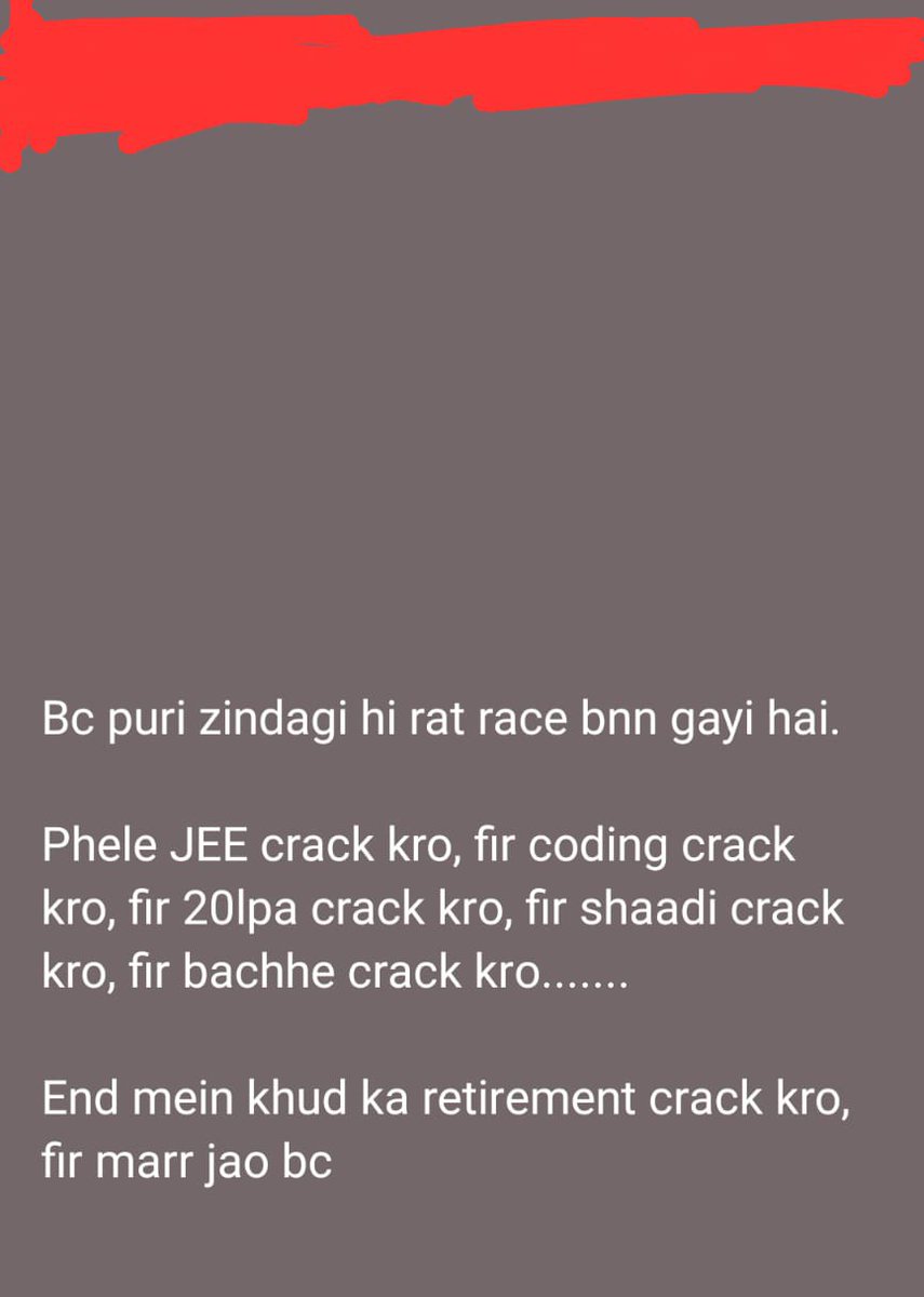 Pranav Mailarpawar on Twitter: "This Guy summed up the entire life 😭😭"