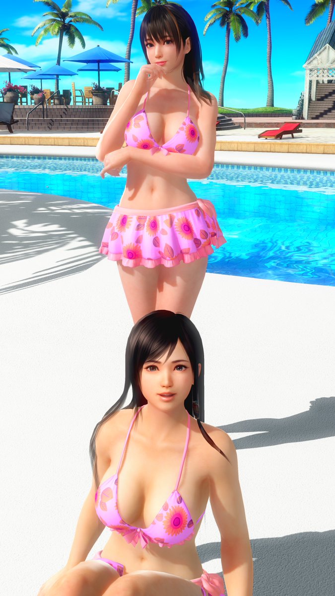 むらさき@DOAXVV on Twitter: "こころ&ななみ #DOAXVV"