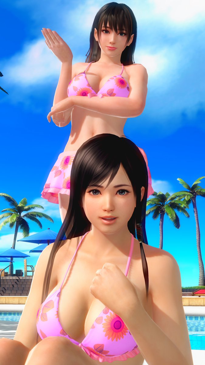 むらさき@DOAXVV on Twitter: "こころ&ななみ #DOAXVV"