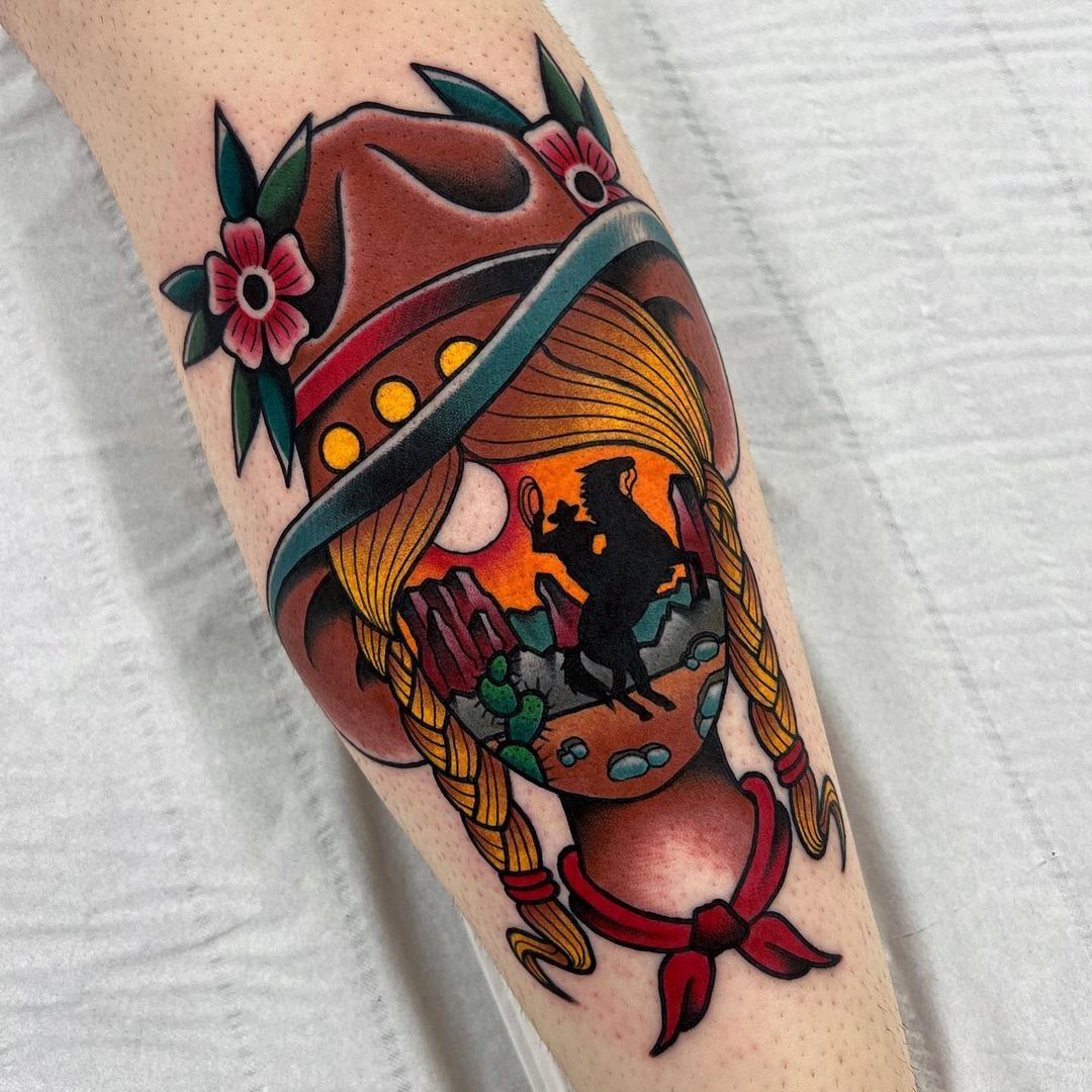Western Themed Tattoos