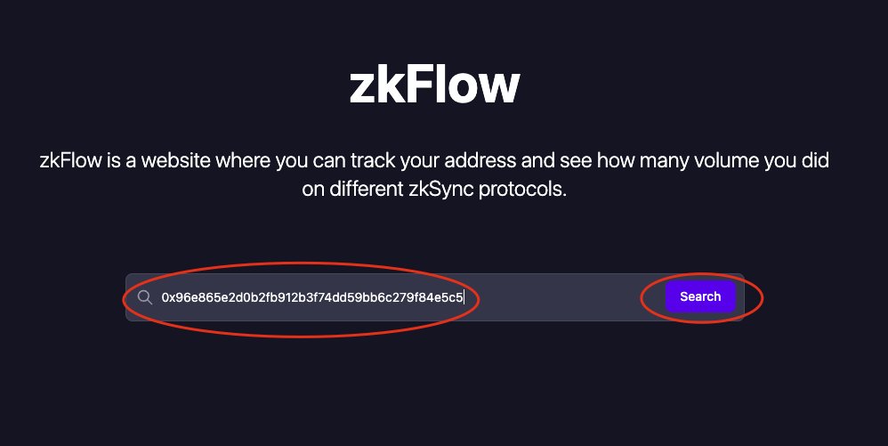 社会主义接班人 on Twitter: "言归正传，我们首先打开zksync数据查询网；https://byfishh.github.io/zk-flow/把刚才举例的地址复制粘贴进来查询 ...