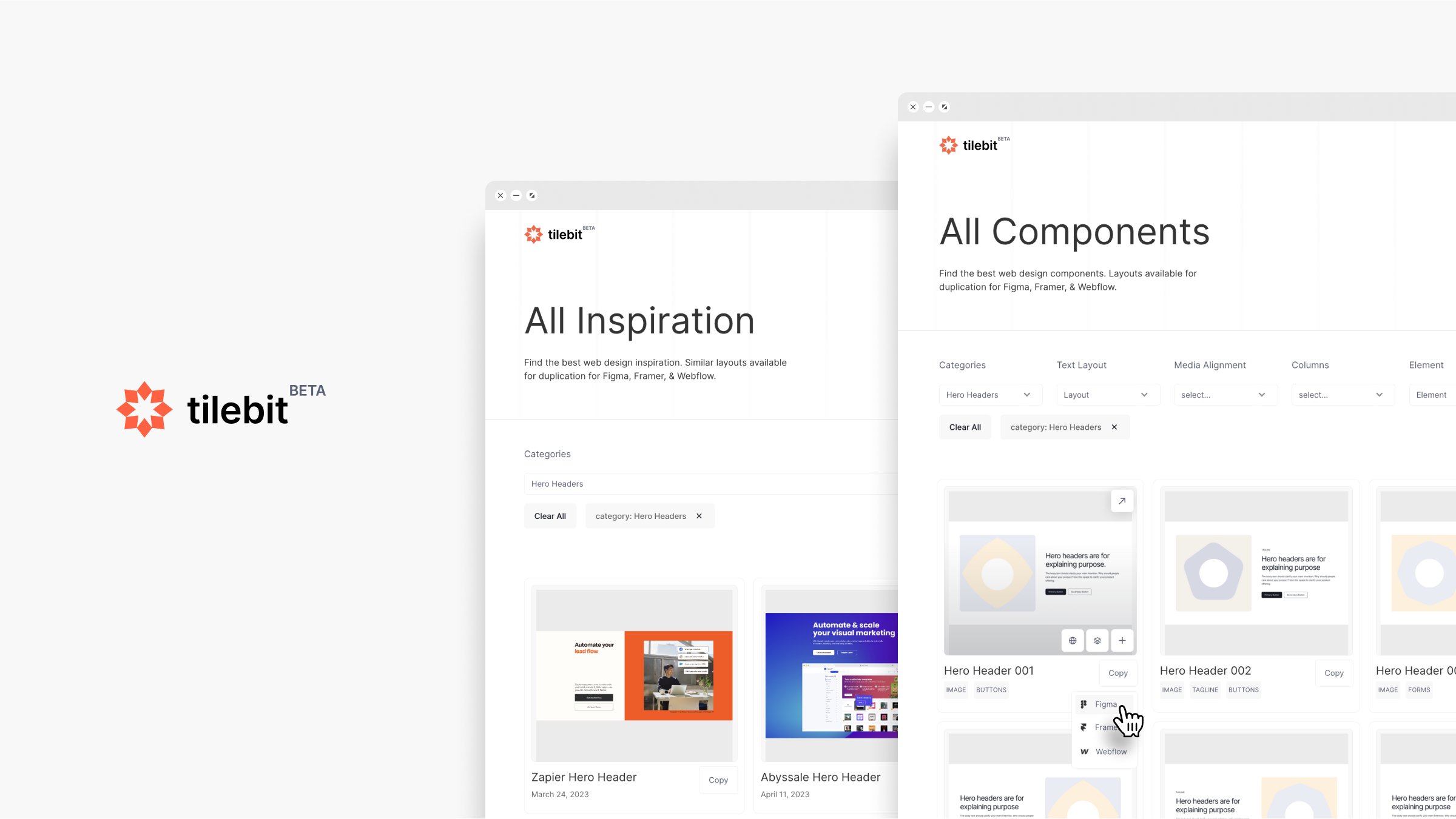 Webflow Components | 500+ Free Webflow Component Library