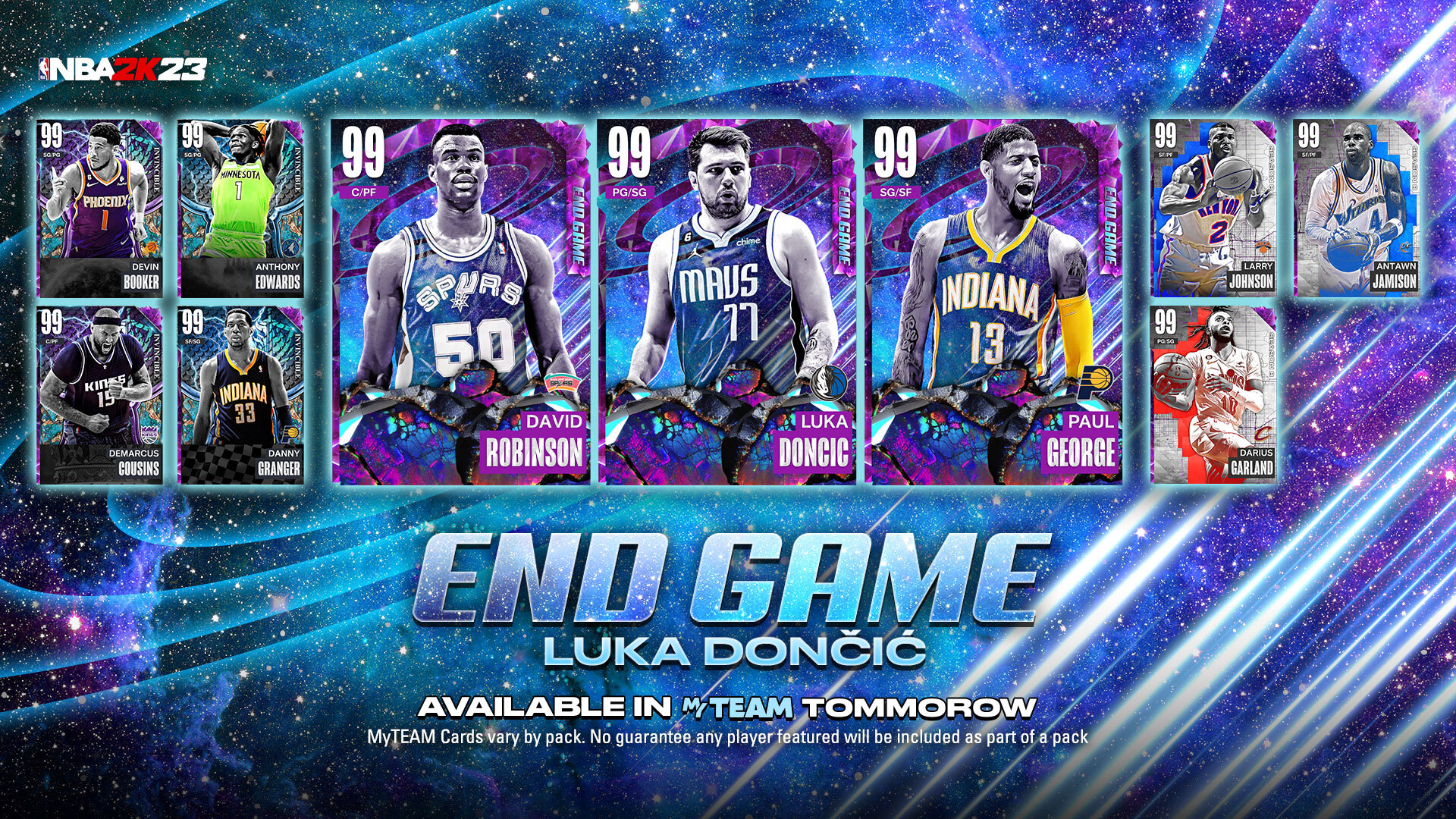 NBA 2K MyTEAM on Twitter: "End Game Luka Doncic Pack is coming tomorrow⬇️ 🌀End Game Luka Doncic ...