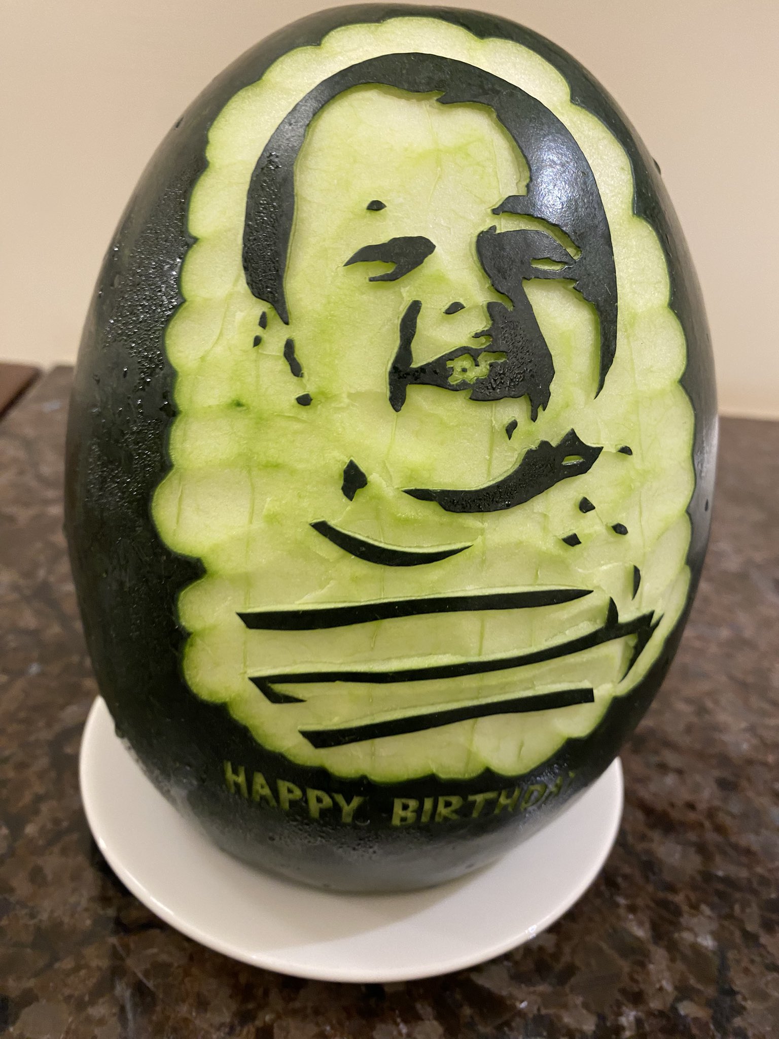 Watermelon Carving For Birthday