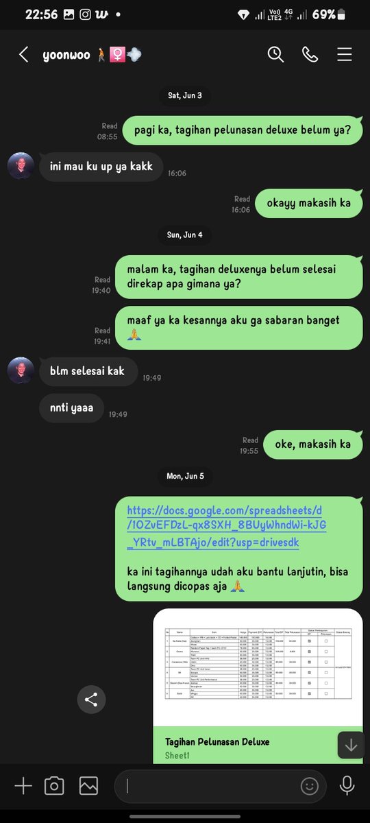 나이 기여어 on Twitter: "org ini aneh. tgl 1 juni dia bilang "deluxe dah bisa pelunasan udh sampe ina ...