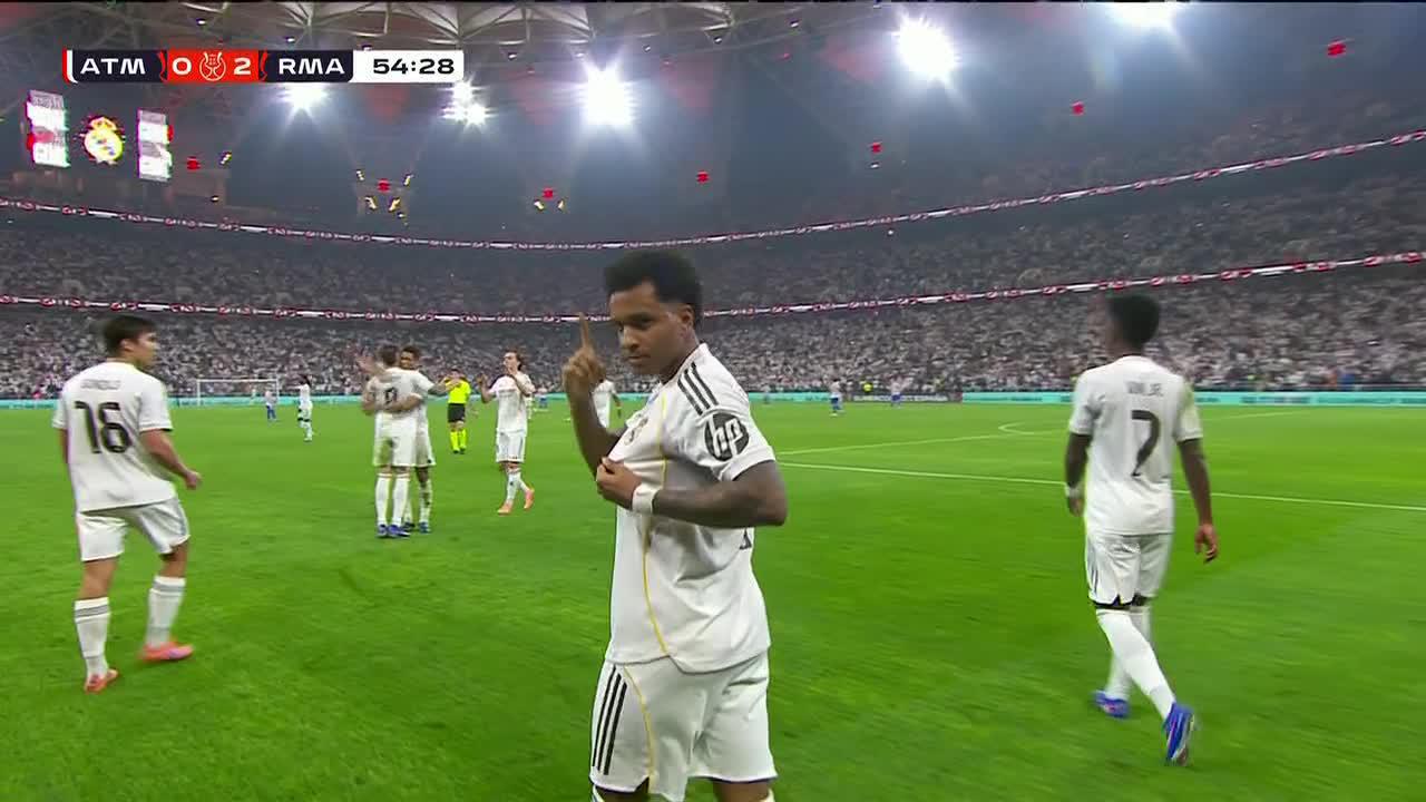Vídeos Atlético de Madrid - Real Madrid (1-2), Supercopa 2026, Spain ...