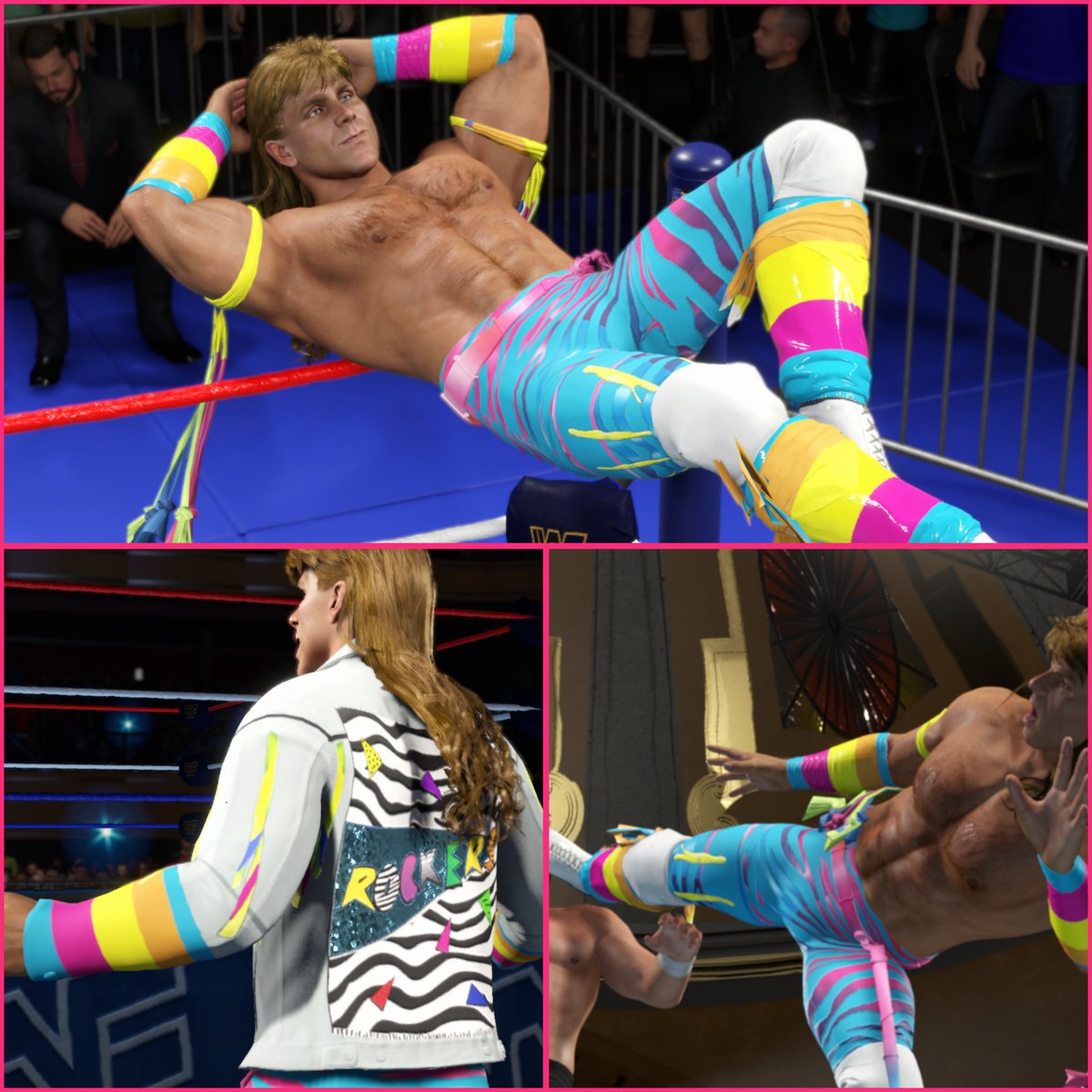 Throwback attires from Shawn Michaels' days in "The Rockers" now up on ...