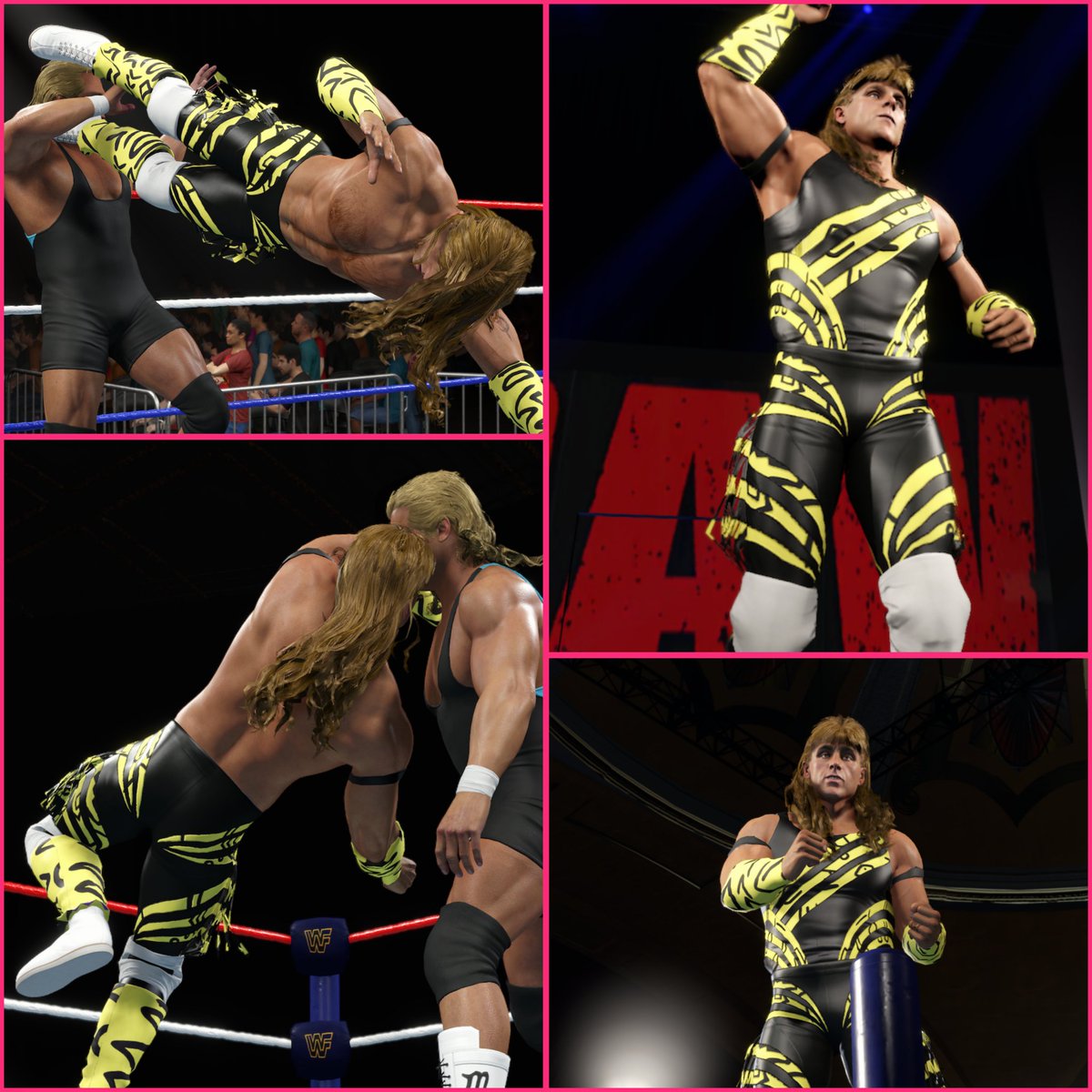 Throwback attires from Shawn Michaels' days in "The Rockers" now up on ...