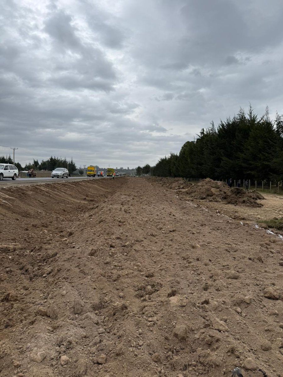 Today, I inspected the ongoing construction works along the Rironi–Mau ...