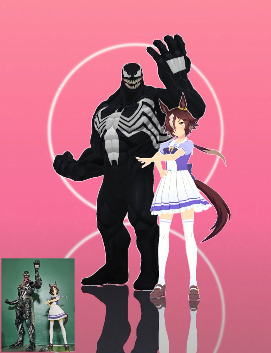 Venom and that one cool horse girl