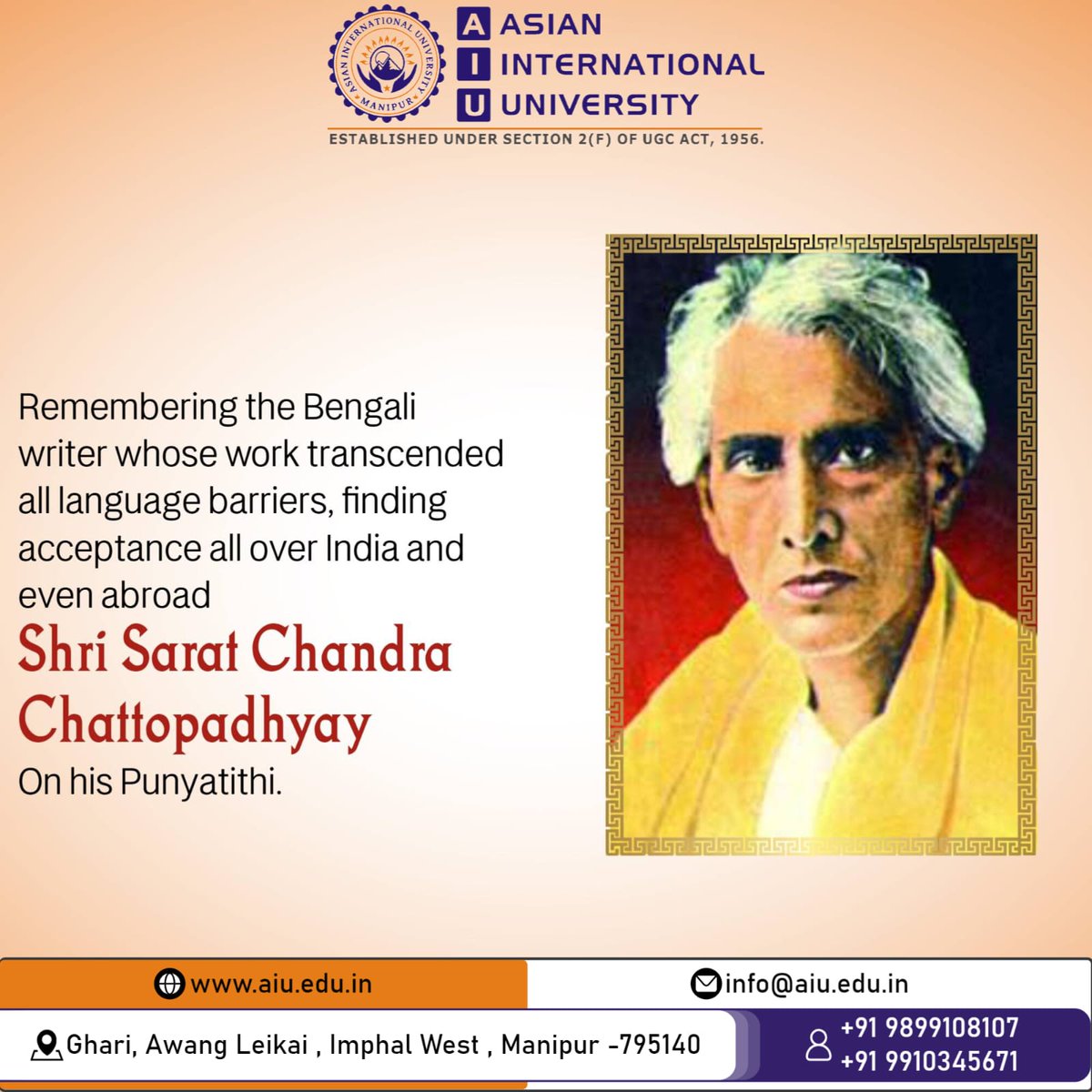 Birth Place Of Sarat Chandra Chattopadhyay
