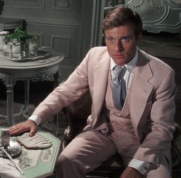 Pink Linen Robert Redford Pink Suit The Great Gatsby