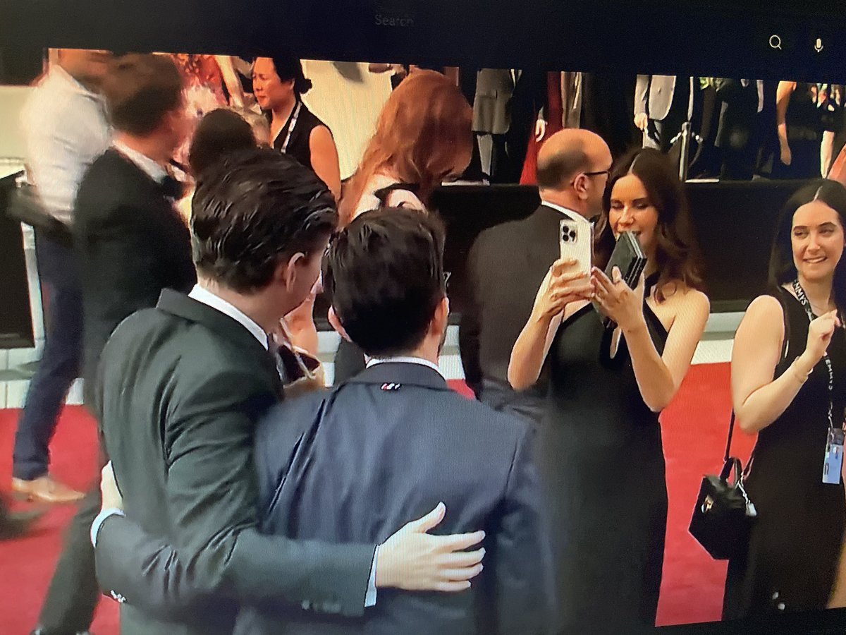 naomi scott i need you to make sure this picture of mike schur and adam ...