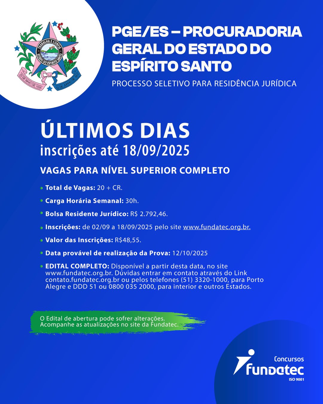 Fundatec Logo Combo IGP/RS