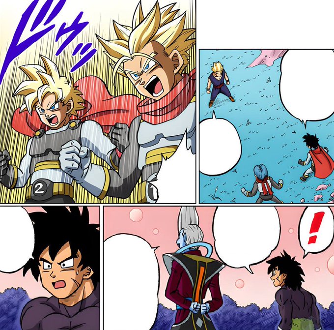 Goten And Trunks Immediately Power U.. | Dragon Ball Manga Panels さんの ...