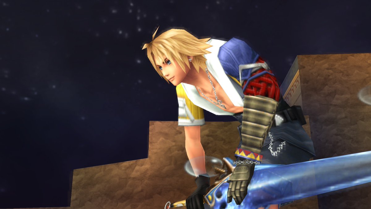 Speaking of Tidus... I noticed something really surprising about him ...