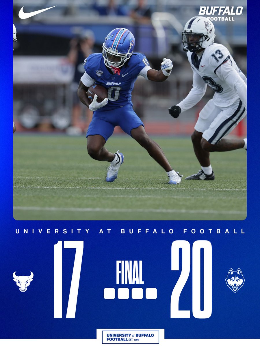Buffalo vs. Connecticut - September 27, 2025 | Live Scores, Updates ...