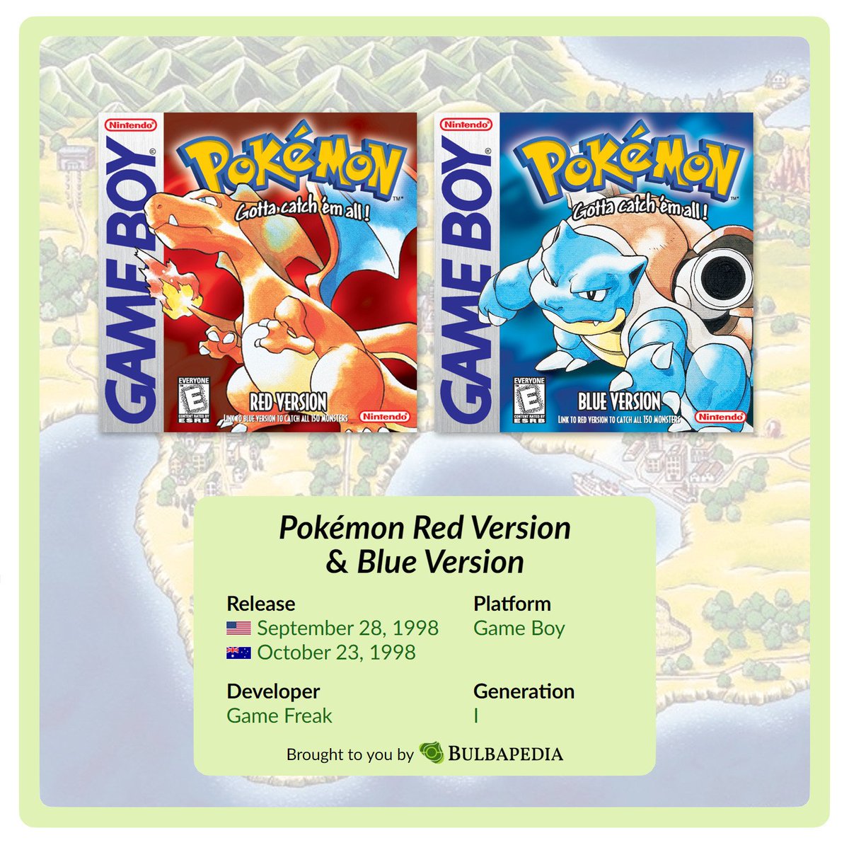 Pokemon Blue And Red