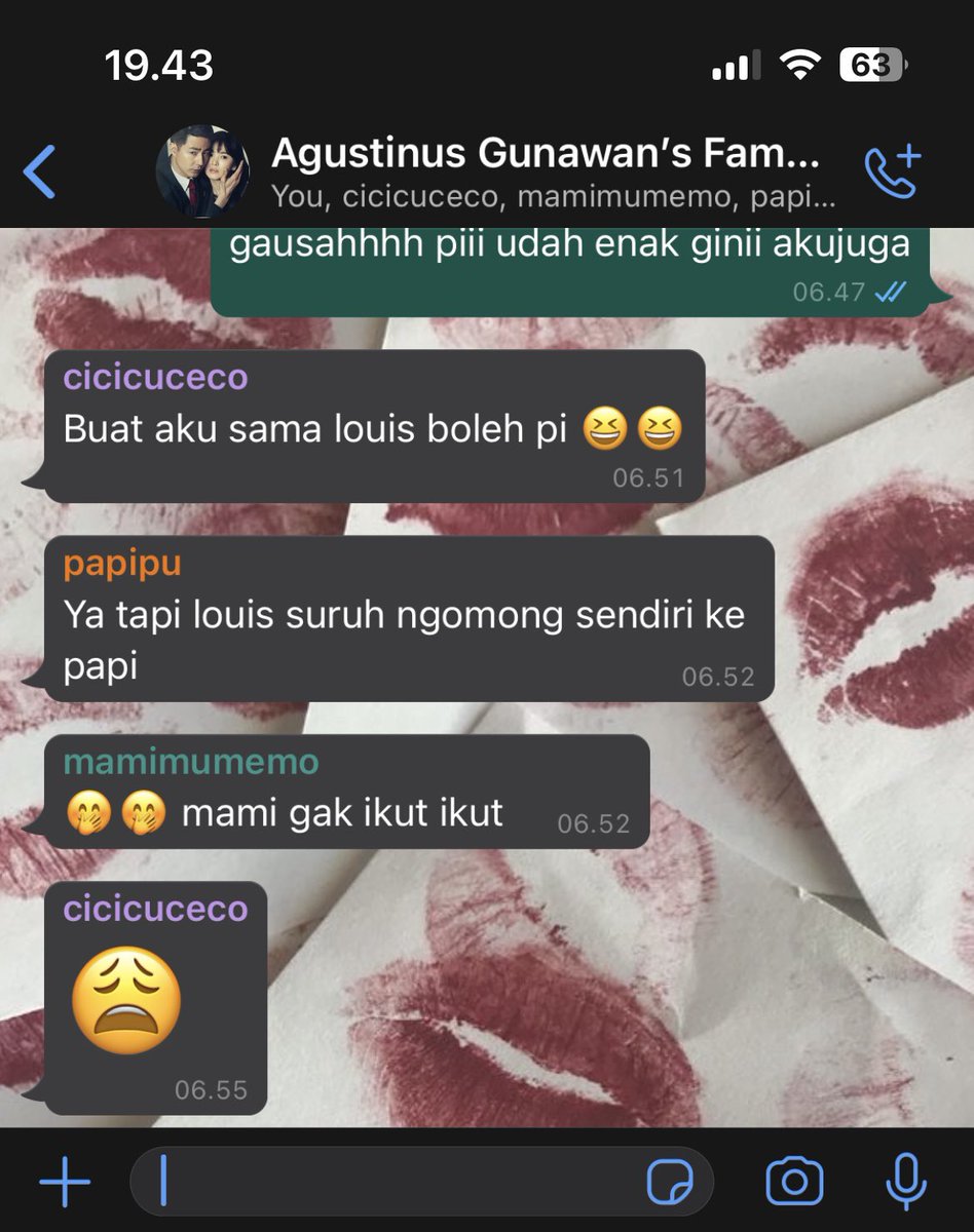 tl;dr on how papi chat di grup sehari-hari.