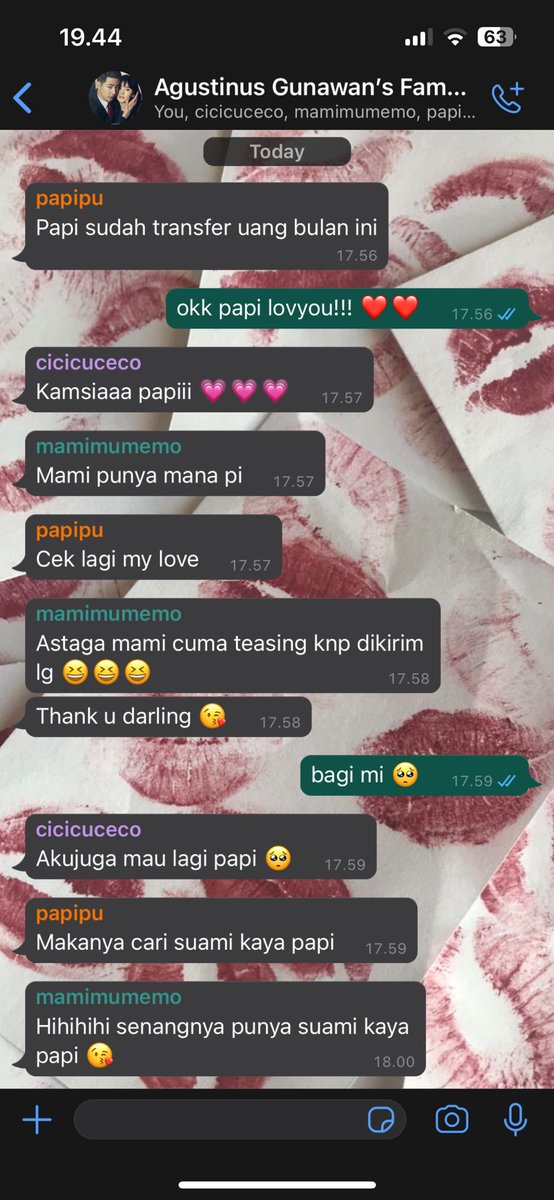 tl;dr on how papi chat di grup sehari-hari.