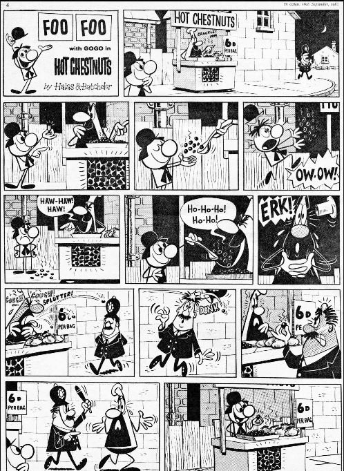 From September 1961 TV COMIC WEEKLY features Popeye the Sailorman! Four ...