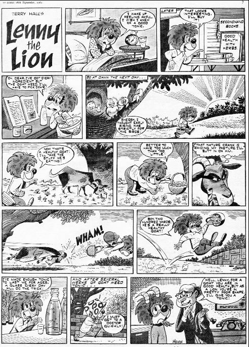 From September 1961 TV COMIC WEEKLY features Popeye the Sailorman! Four ...