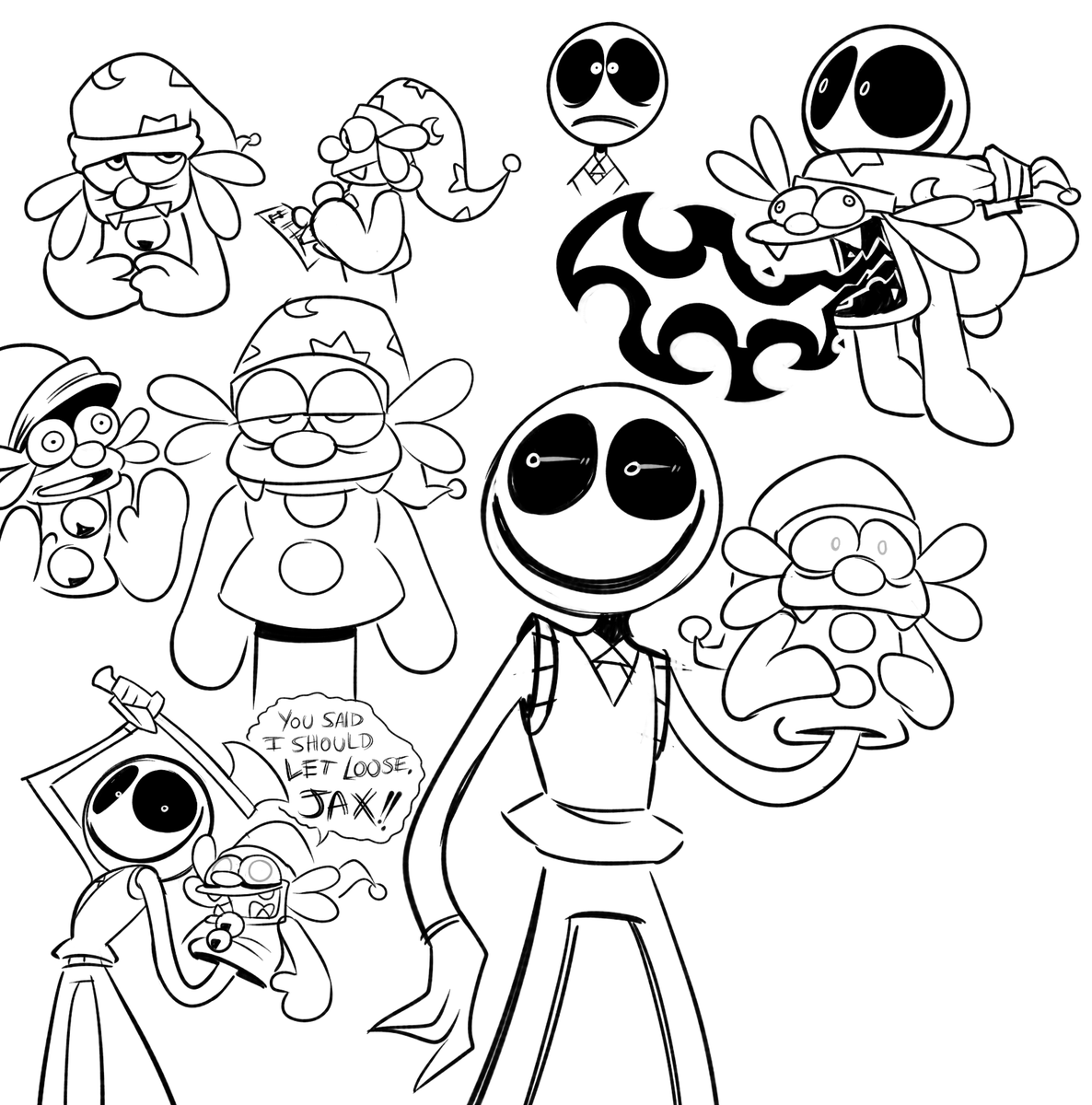 「Someone on tumblr asked "What happens if the others put Mumb」Dandy ...