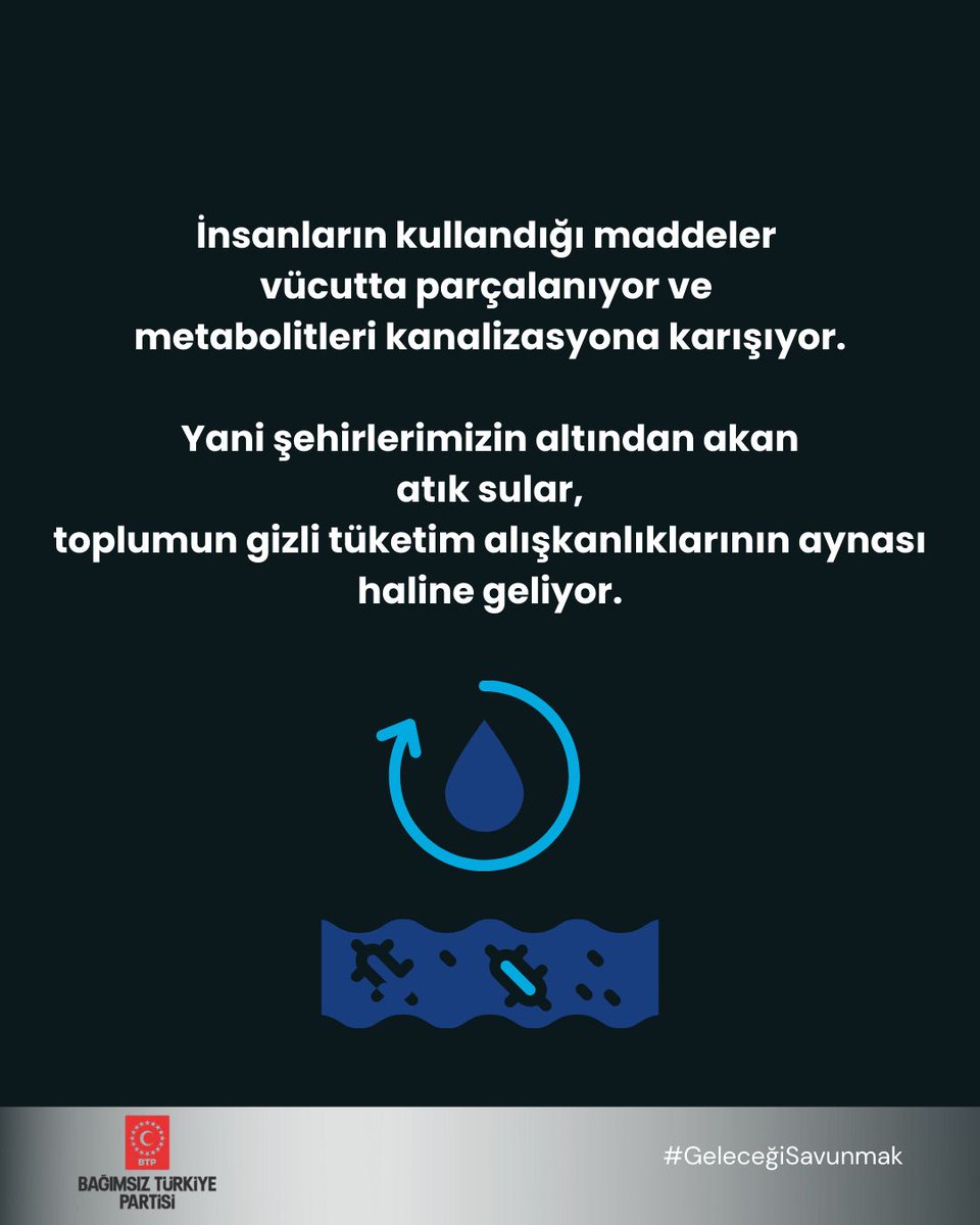💧 Atık sular konuşuyor! Toplum nereye gidiyor? 🔬 Bilim temelli ulusal ...