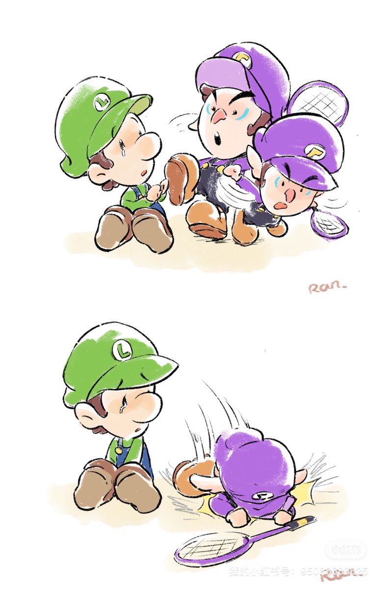 Baby Wario Crying