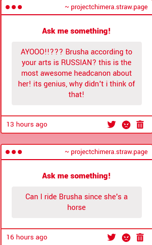 1 - brusha the russia...n. it rhymes and that's great. It was a random ...