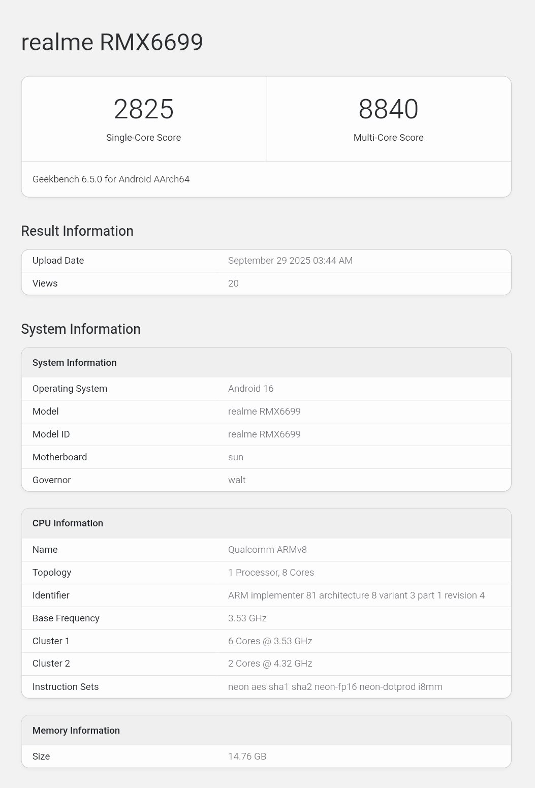 可替換鏡頭模組、100W閃充、2K熒幕：realme GT8 / GT8 Pro 主要規格與性能跑分全曝光！ - VTECH