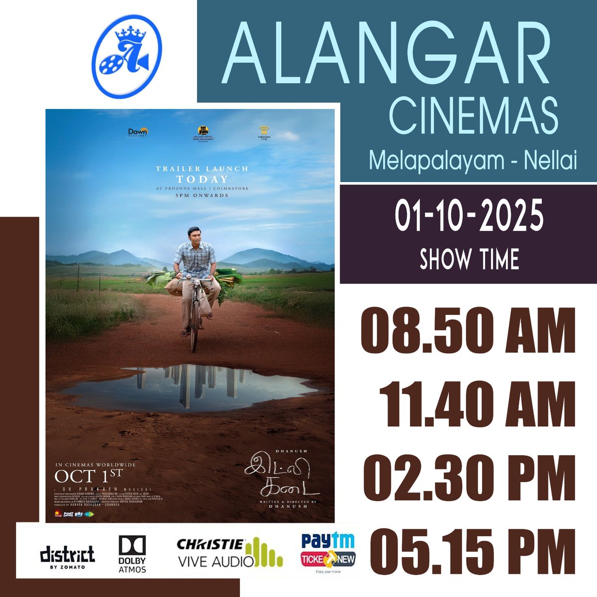 Alangar Cinemas @AlangarCinemas X Profile | Muskviewer
