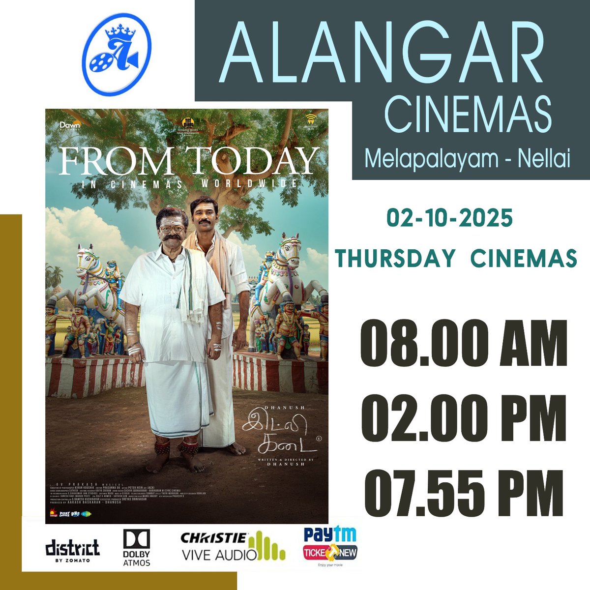 Alangar Cinemas @AlangarCinemas X Profile | Muskviewer