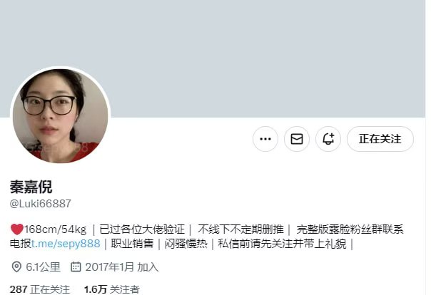 秦嘉倪 (@NiJia51360) / Posts / X