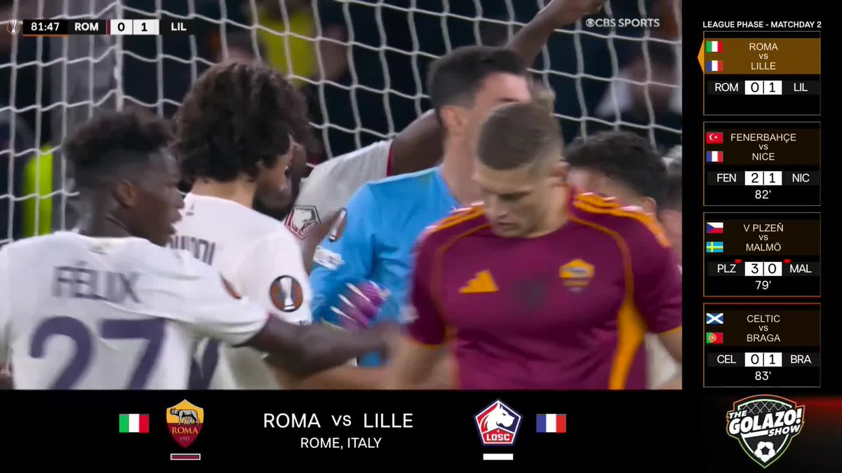 Lille OSC vs. AS Roma - October 02, 2025 | Live Scores, Updates, Odds ...