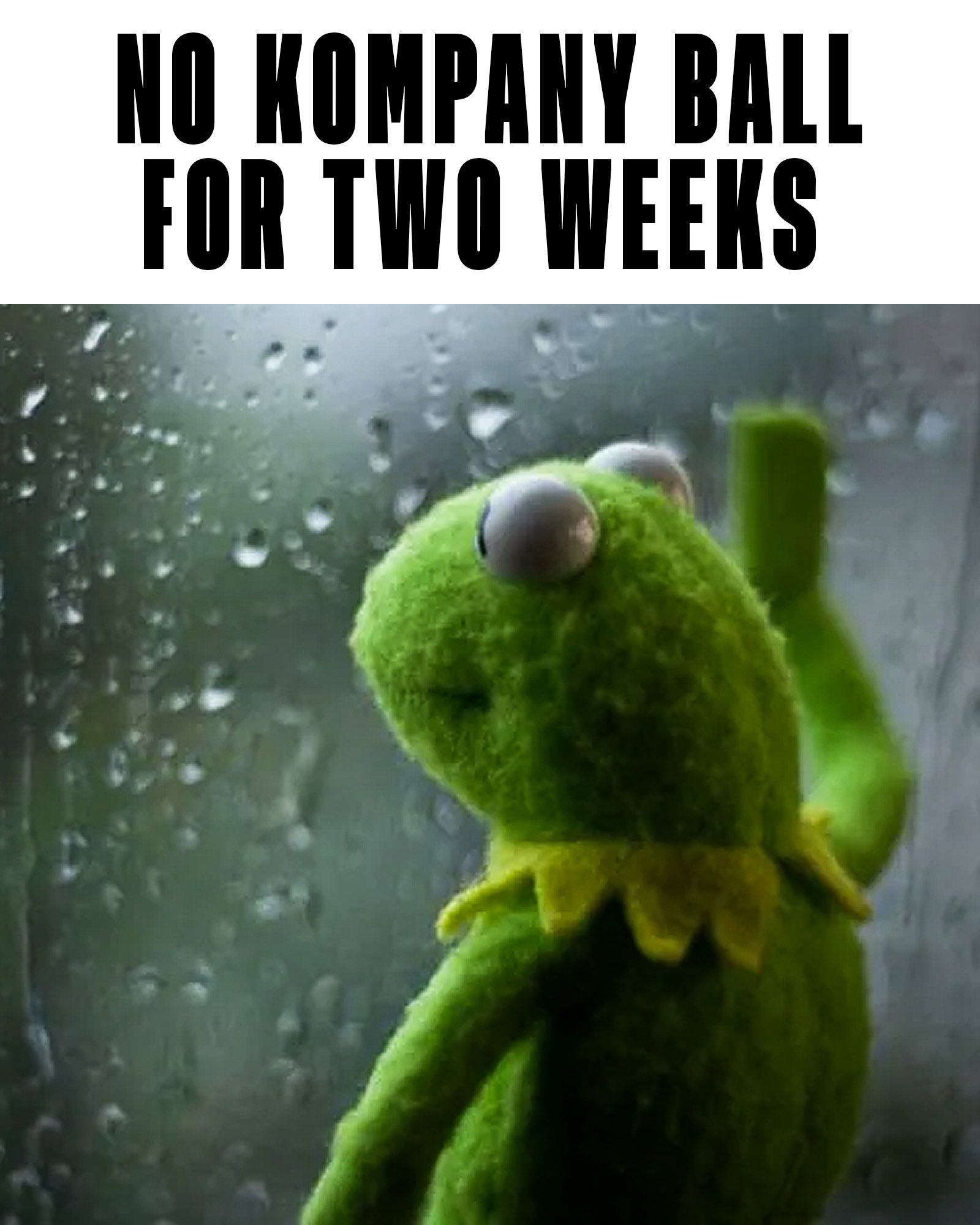 Sad Frog Window Feeling Like Sad Kermit On Slide 3 Of 123? We've Been