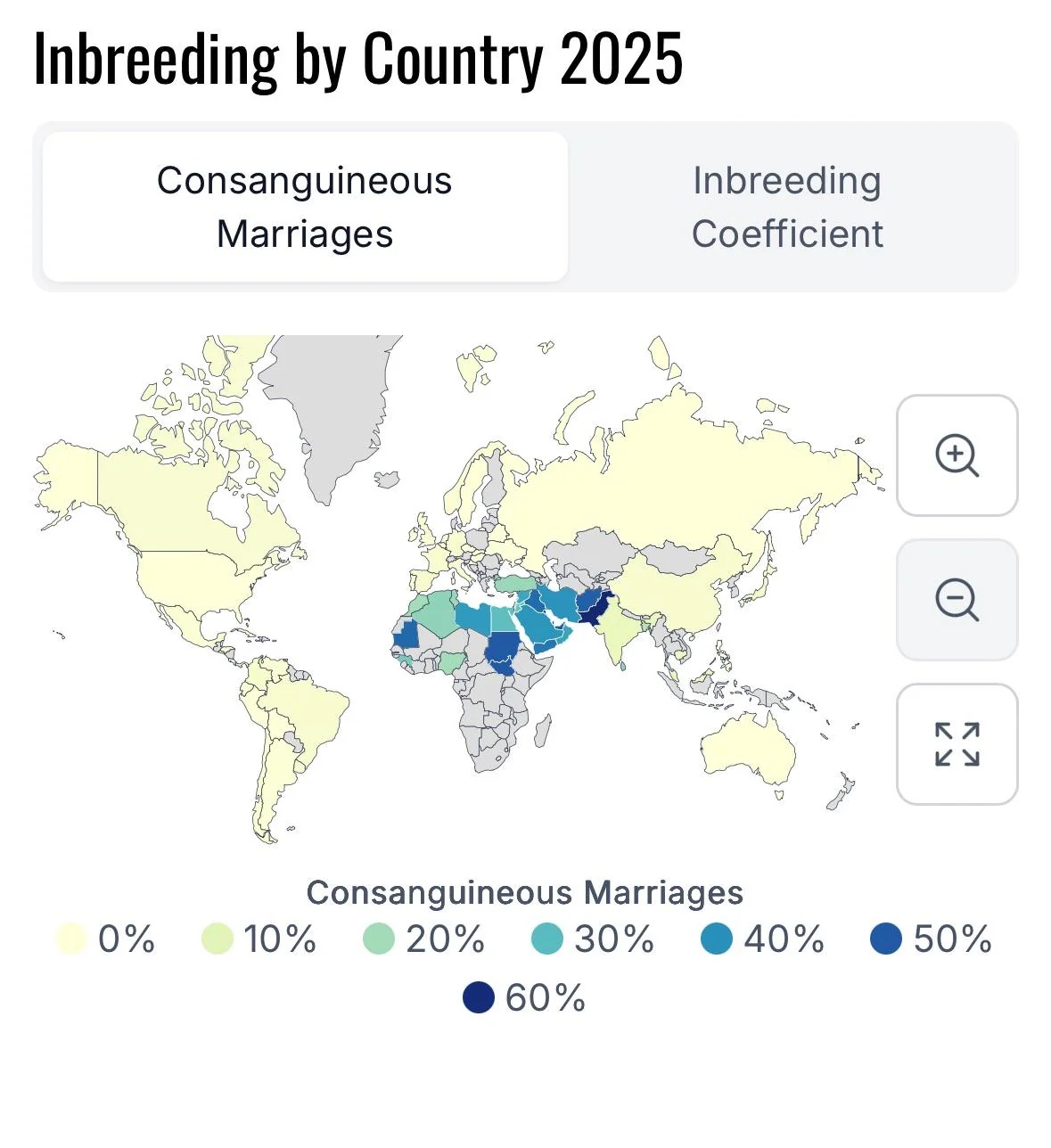 Interbreeding Global Map A B World Maps Of Average And Residualized
