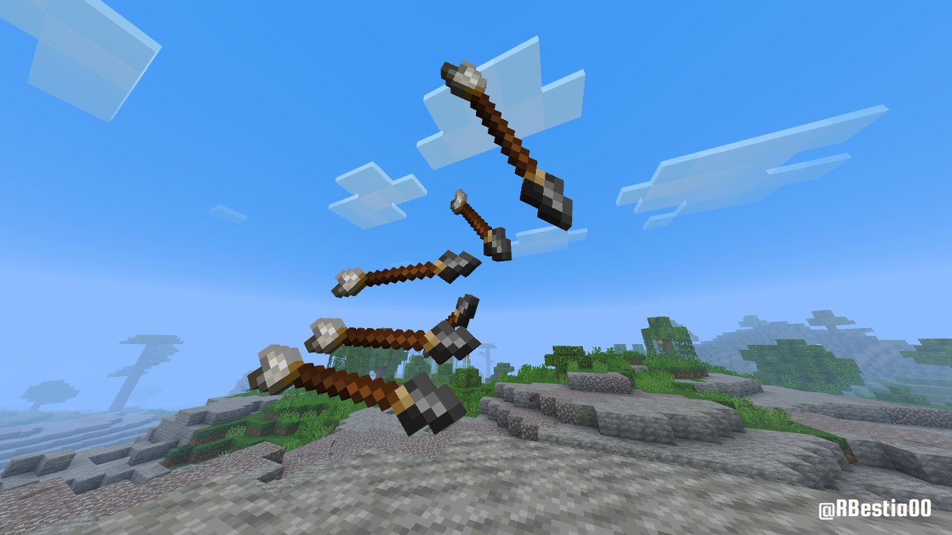 Minecraft Bow And Arrow Wallpaper