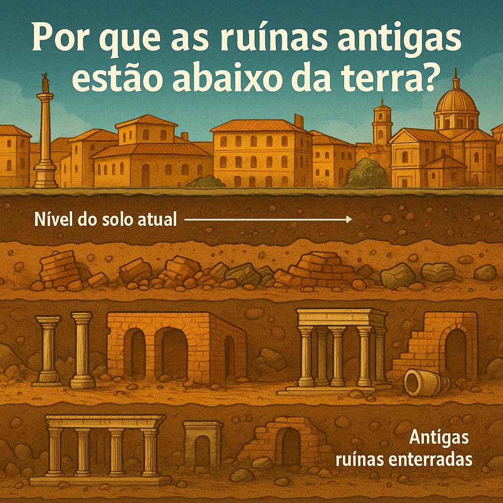 Ruinas Antigas 5 Cidades Atuais Que Foram Construídas Sobre Ruínas