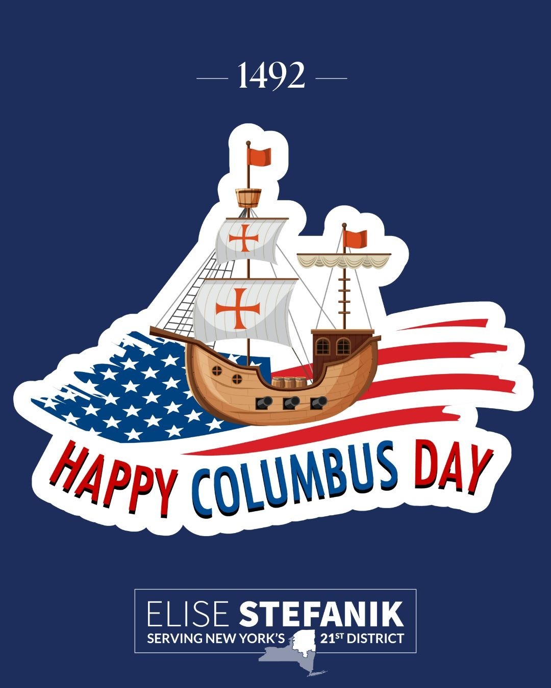 Columbus Day Ship