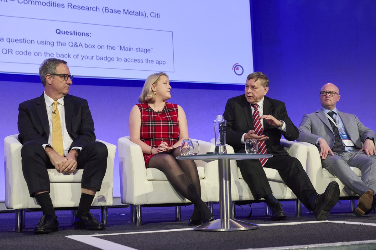 The Metals Debate 2025. Moderated by @AndreaHotter (@Fastmarkets) with ...