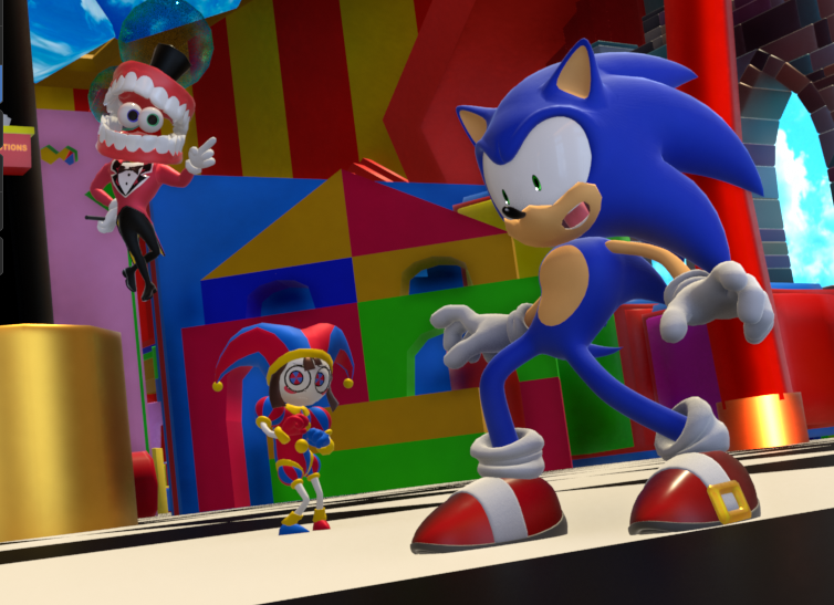 The Amazing Digital Circus meets Sonic The Hedgehog! Here's the ...